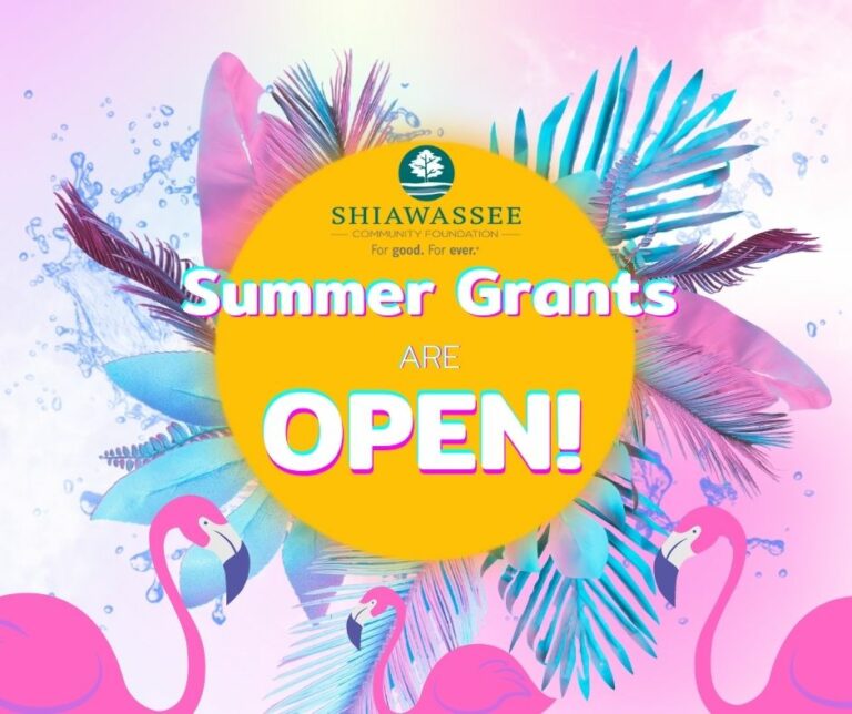 Shiawassee Community Foundation Announces Summer Grants Now Open for ...